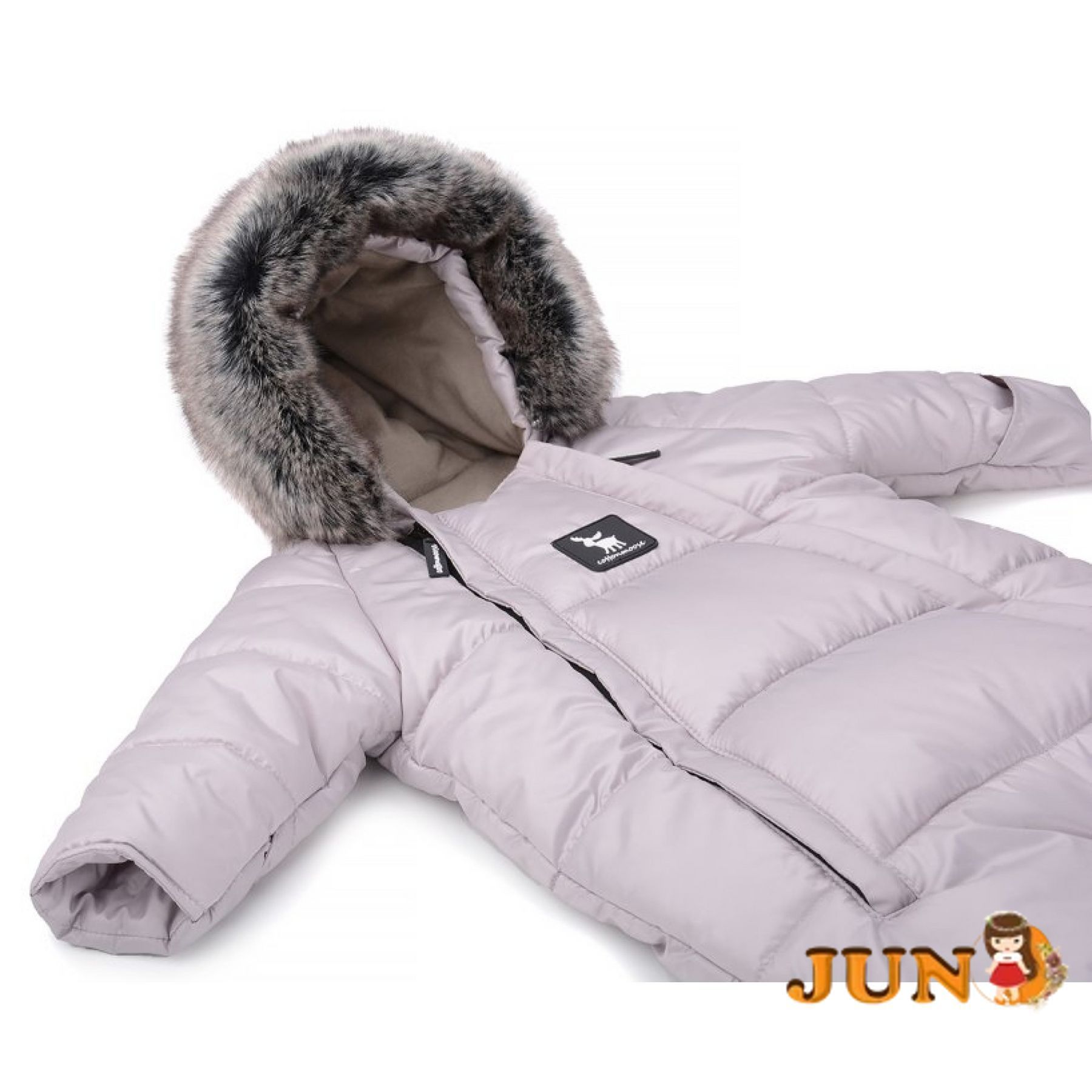 Зимовий комбінезон - трансформер Cottonmoose Moose 0-6 M 767/67 Latte ...
